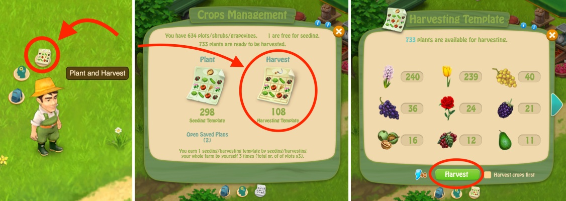 Harvesting with Joe in BfM - Country Life Meadows